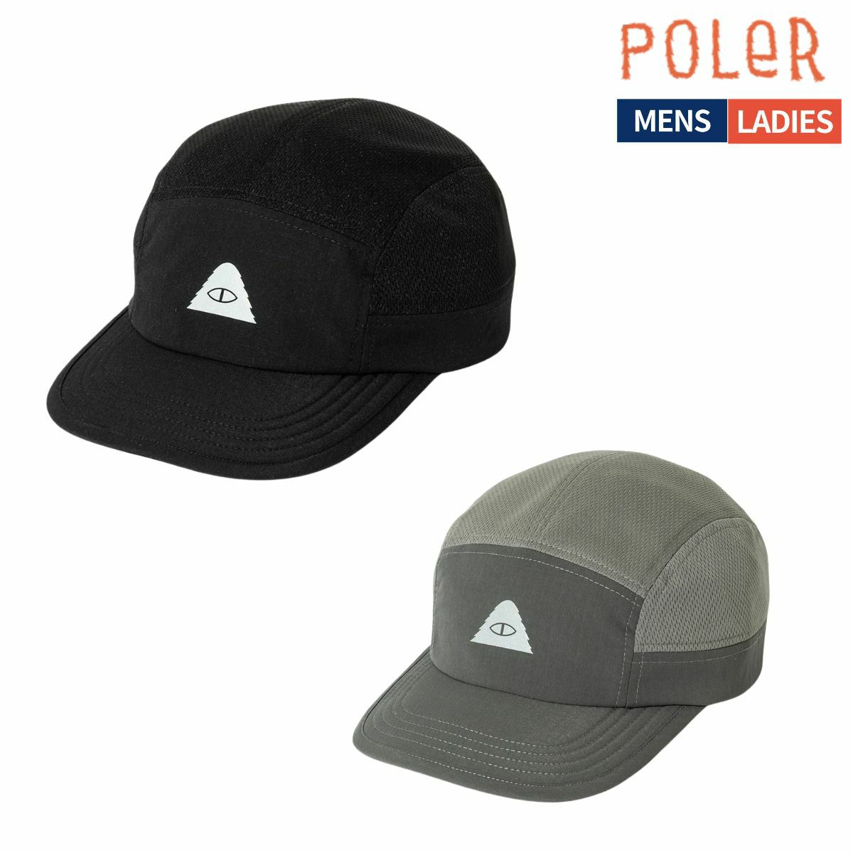 ポーラー SHIRRING NYLON PIPING JACKET POLeR 253MCV0023 | スポーツ