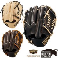 ゼット ZETT 専用グラブ袋付き PROSTATUS 軟式用グラブ 投手用 サイズ5