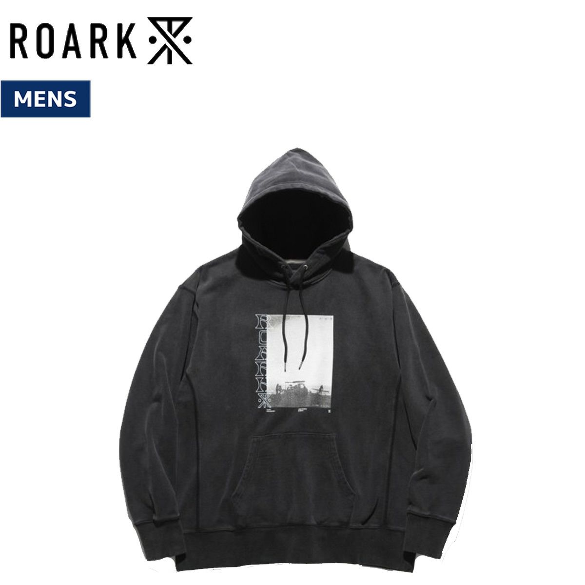 ロアーク ヘンプコットン ポンチョ フード スウェット メンズ ROARK H