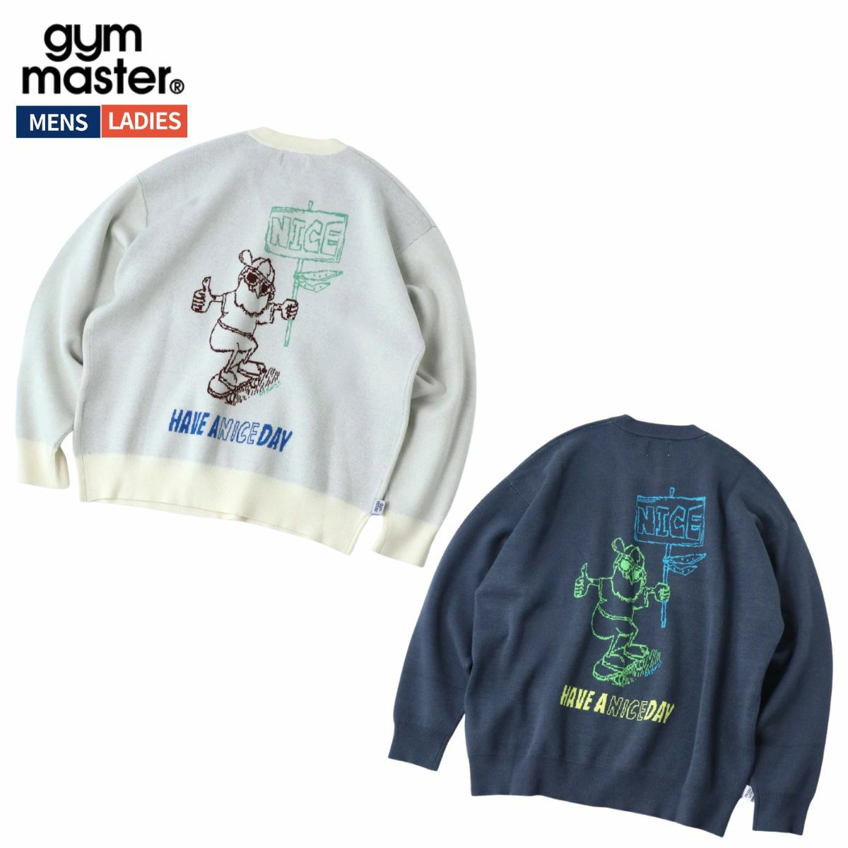 ジムマスター 11oz インディゴスウェットZIPパーカー gym master